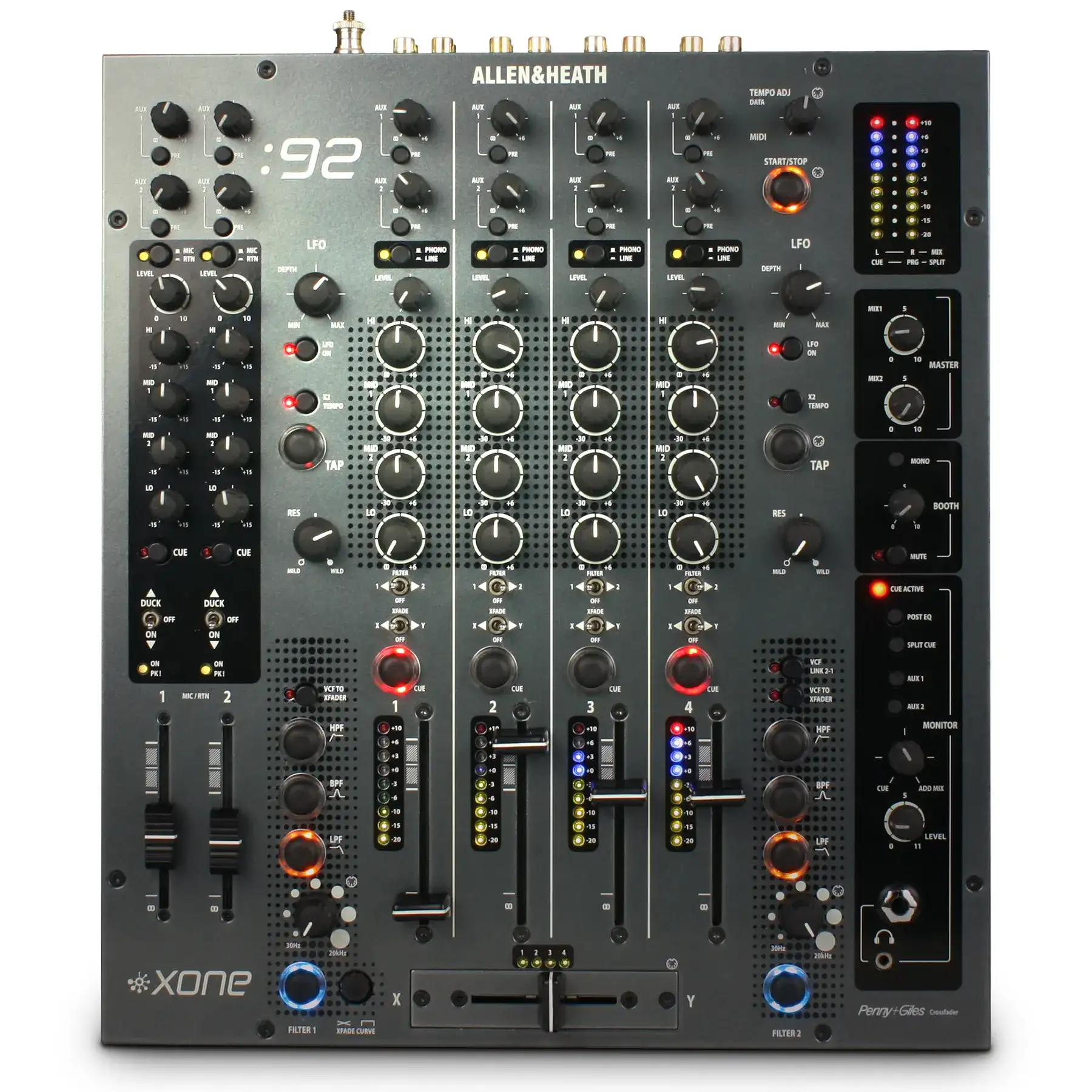 Allen & Heath XONE:92 4 Kanal DJ Mixer | Müzik Üssü
