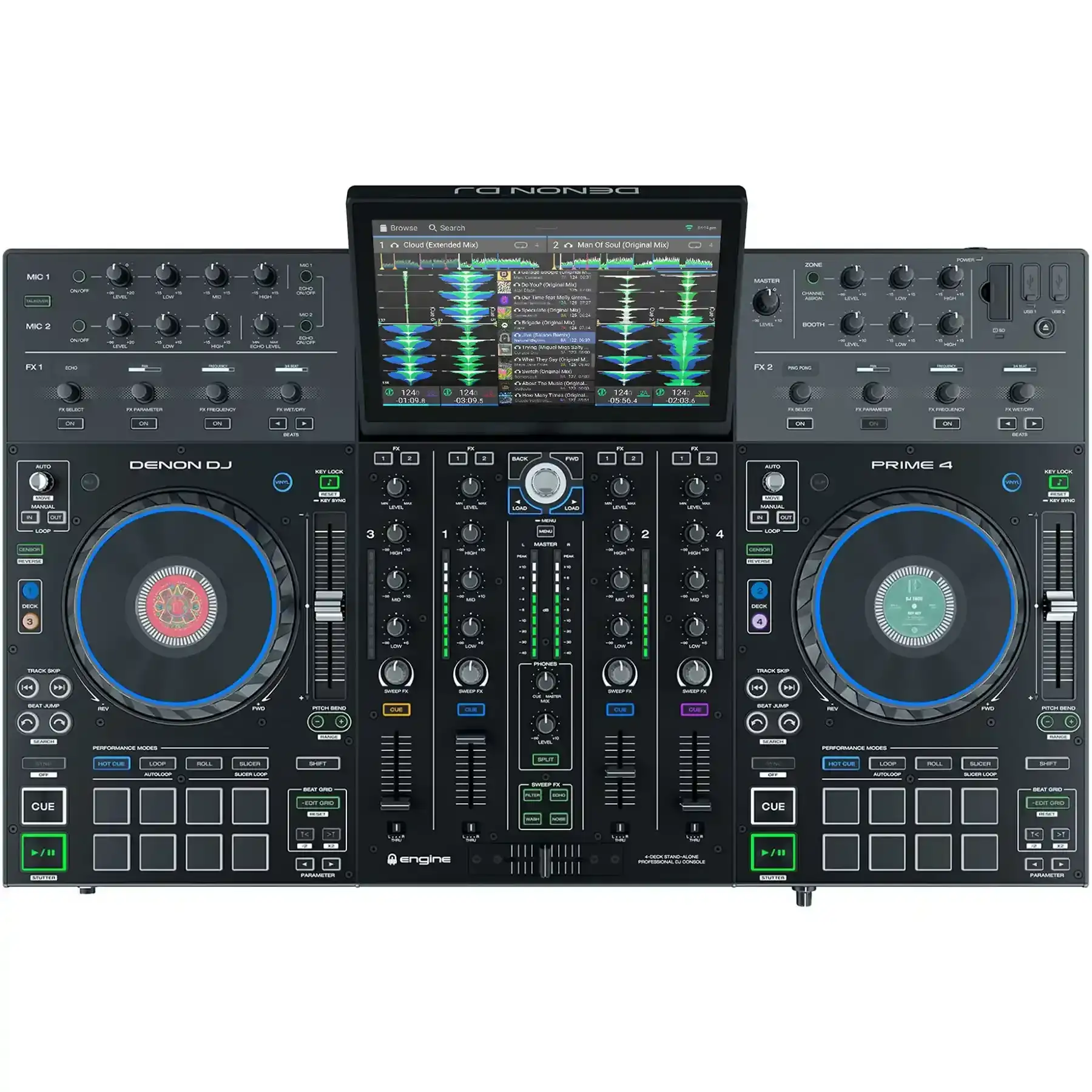 Denon DJ Prime 4 DJ Controller ve Player | Müzik Üssü
