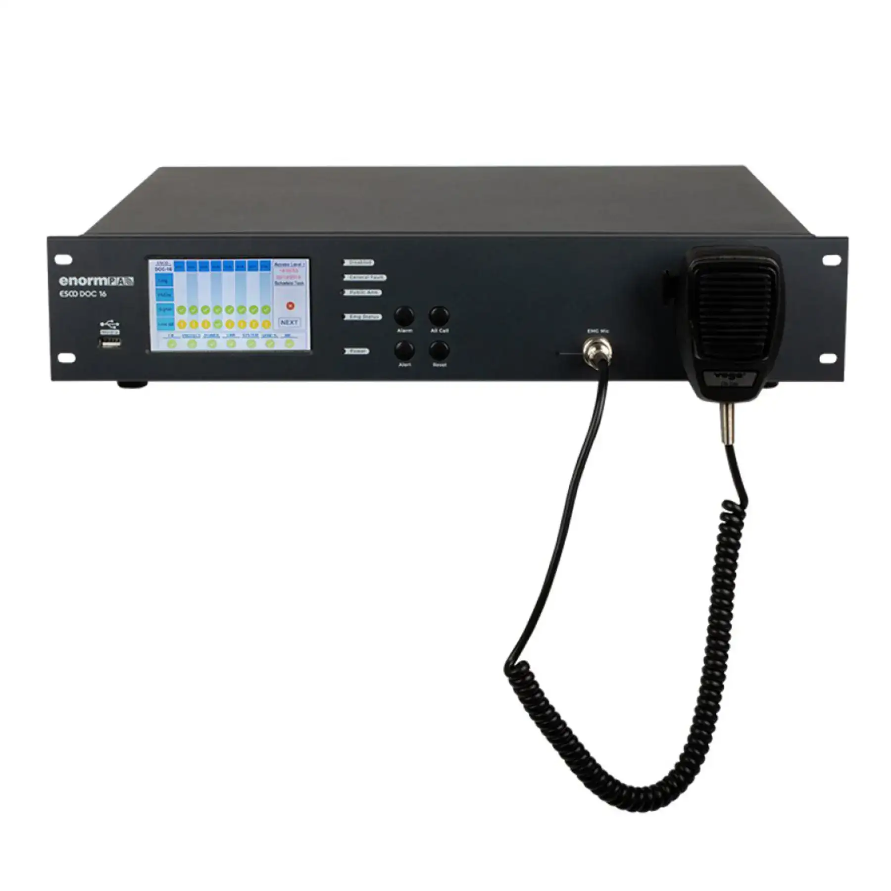 Enorm Doc-16 16 Zone Acil Anons Ünitesi | Müzik Üssü