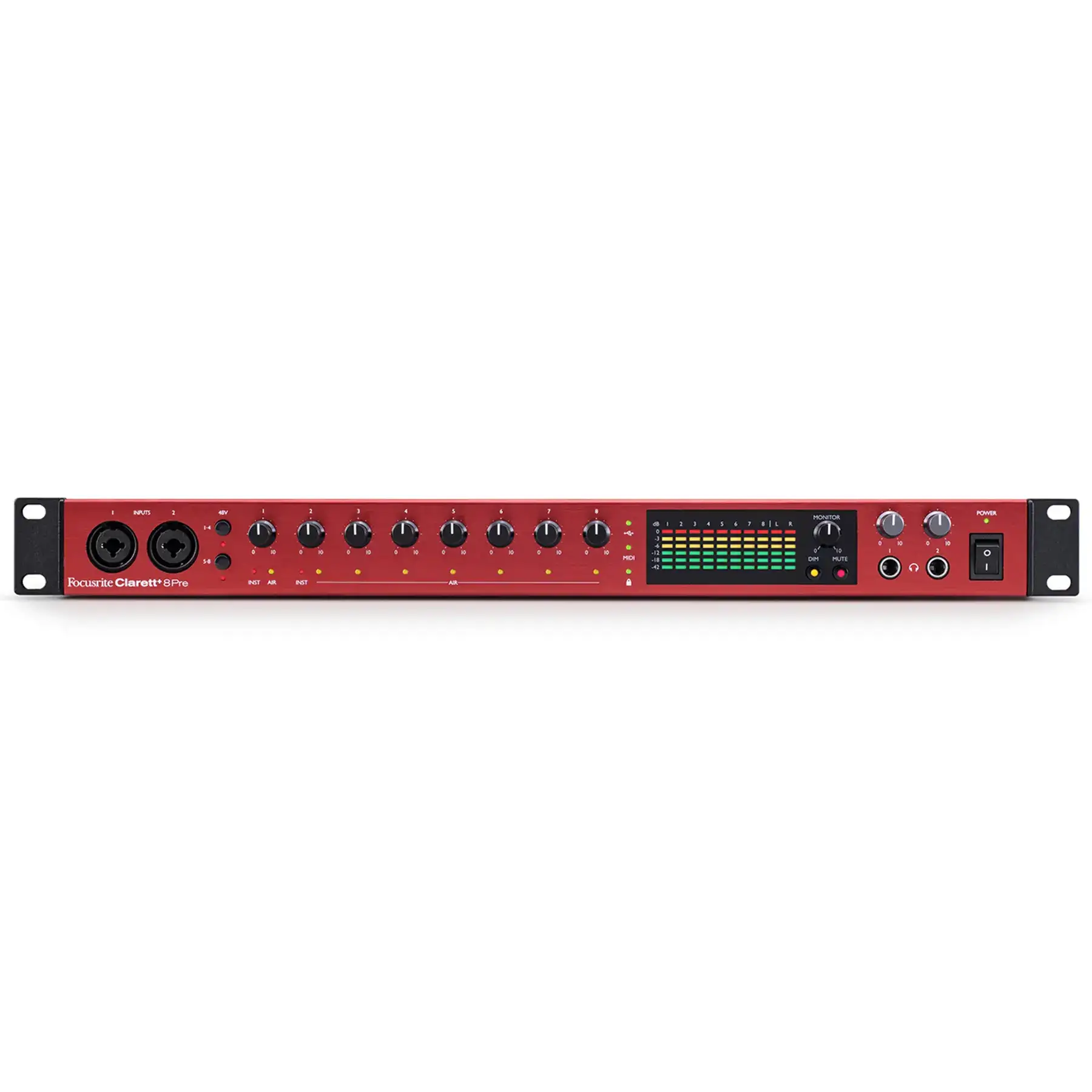 Focusrite Clarett 8 Pre USB Ses Kartı | Müzik Üssü
