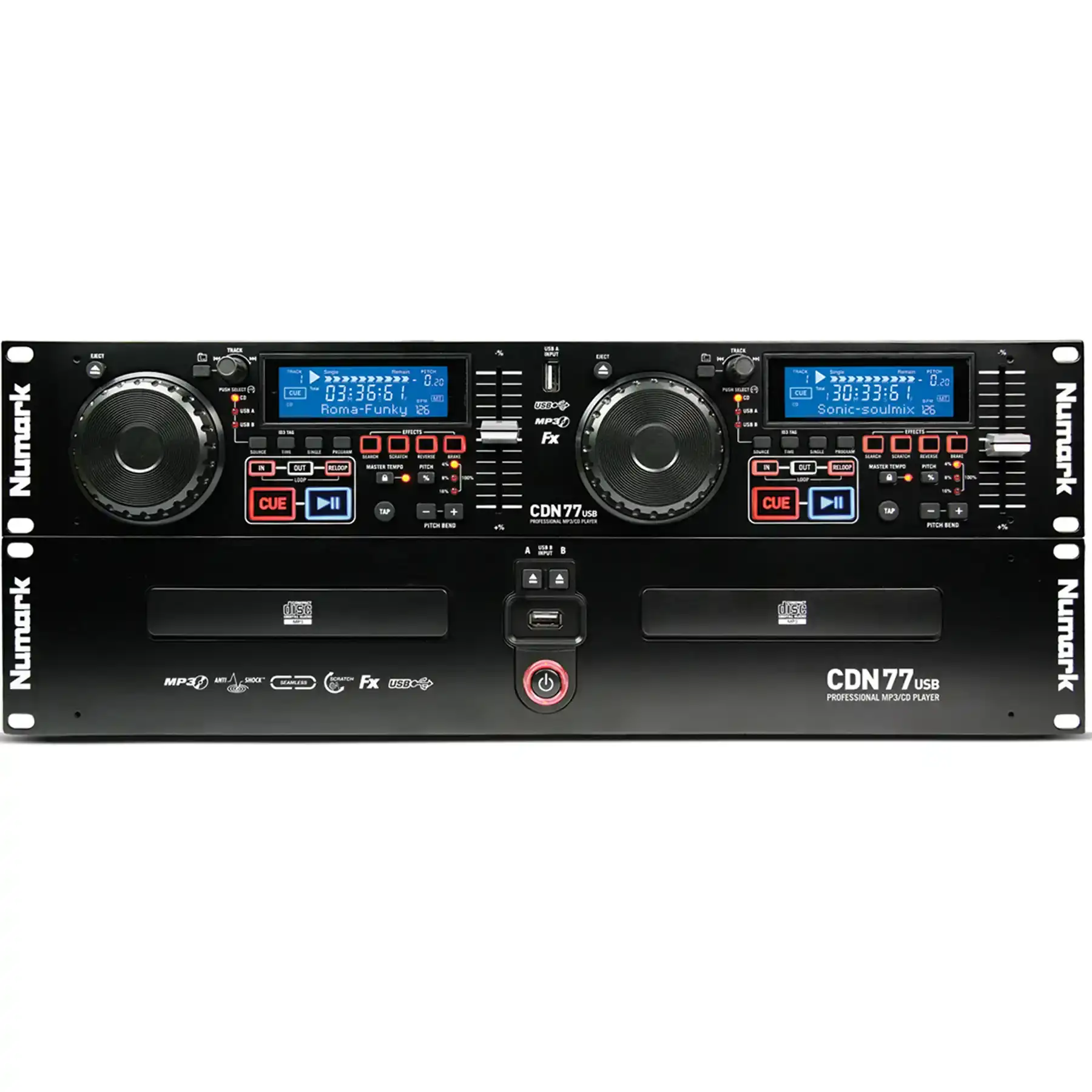 Numark CDN77USB 2'li CD ve USB Player | Müzik Üssü