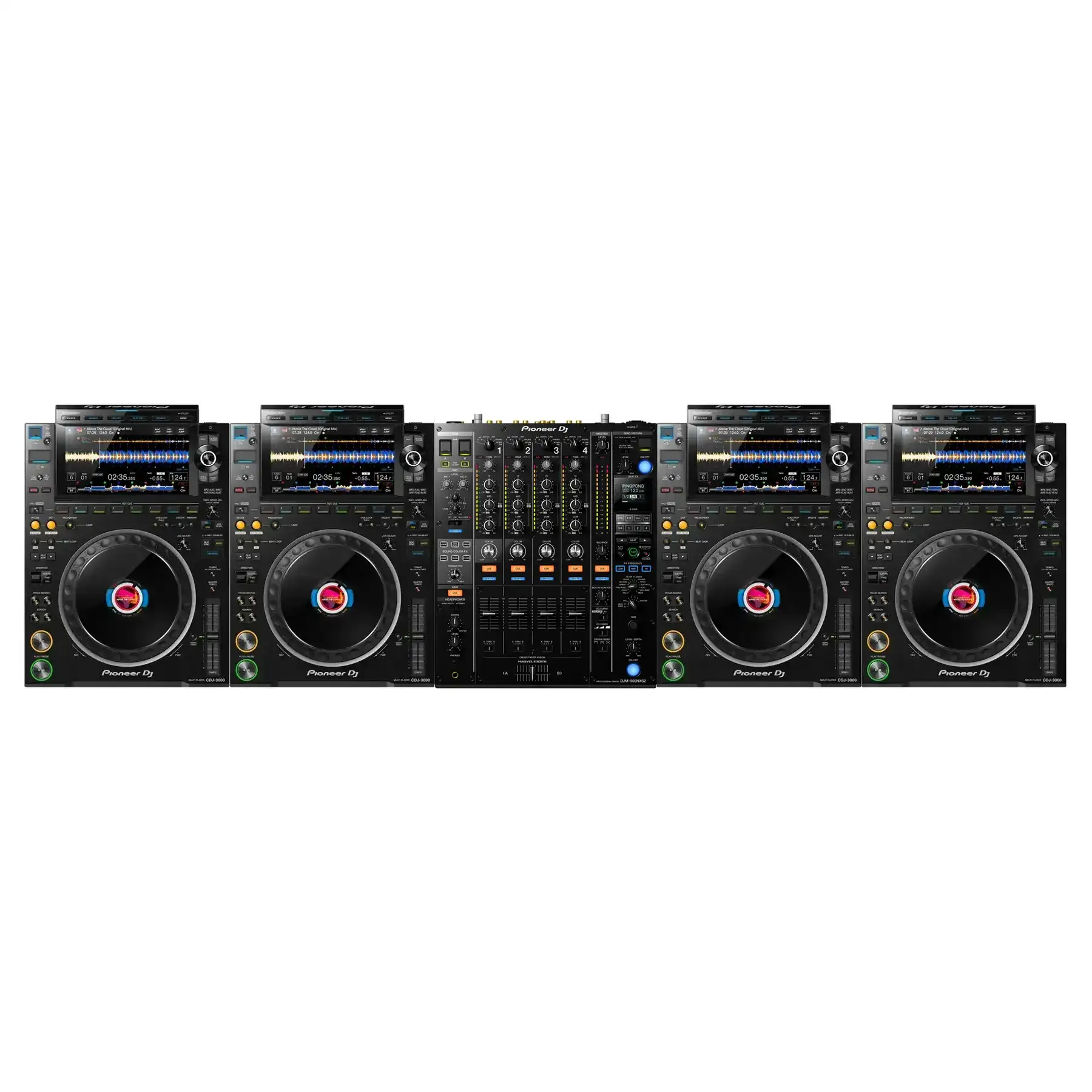 Pioneer DJ CDJ-3000 (4 Adet ) ve DJM-900NXS2 DJ Setup | Müzik Üssü