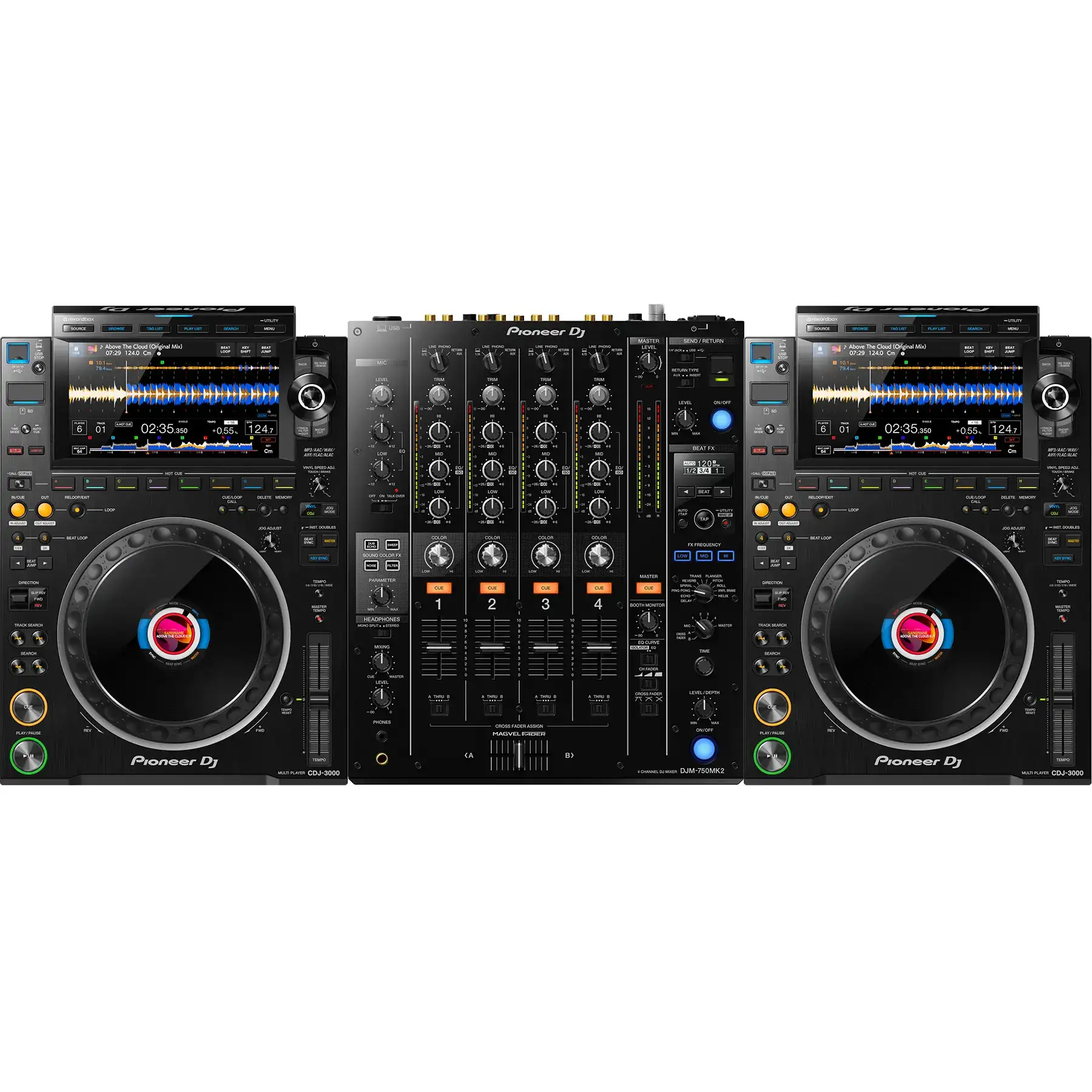 Pioneer DJ CDJ-3000 ve DJM-750MK2 DJ Setup | Müzik Üssü