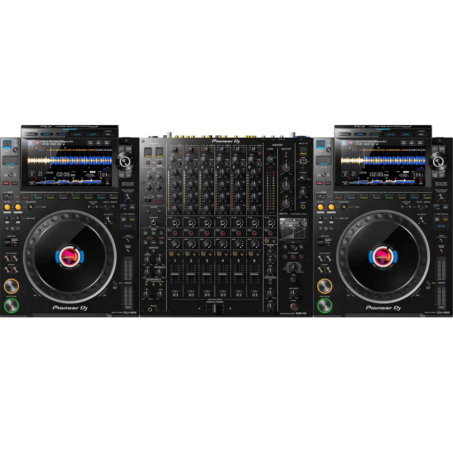 Pioneer DJ CDJ-3000 ve DJM-V10 DJ Setup | Müzik Üssü